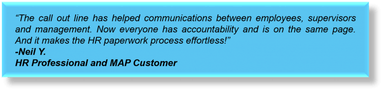 Employee Call-Off Hotline & Absence Management Solutions | MAP ...