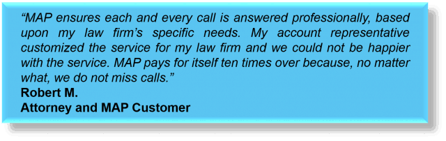 #1 Legal Answering Service for Law Firms & Attorneys